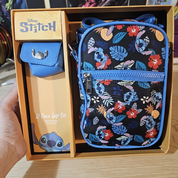 Disney | Bags | Disney Stitch Crossbody Bag Pouch Gift Set | Poshmark
